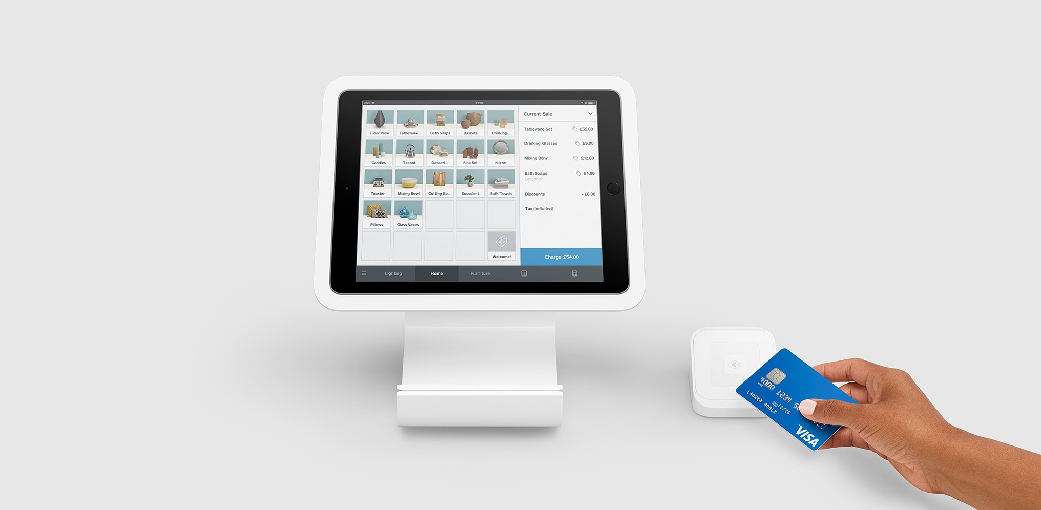 Square Reader - EMV / NFC card reader - Bluetooth LE - A-SKU-0555 ...